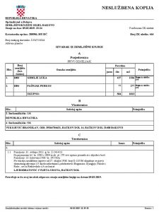 Zk izvadak po adresi - Odvjetnik Tomislav Strniščak